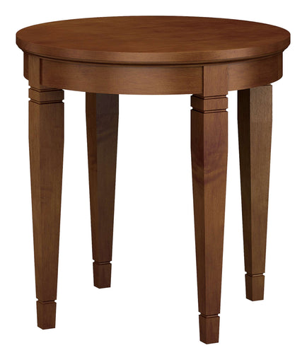 MAINSTREET ROUND END TABLE (LAMINATE TOP) — Hekman Contract