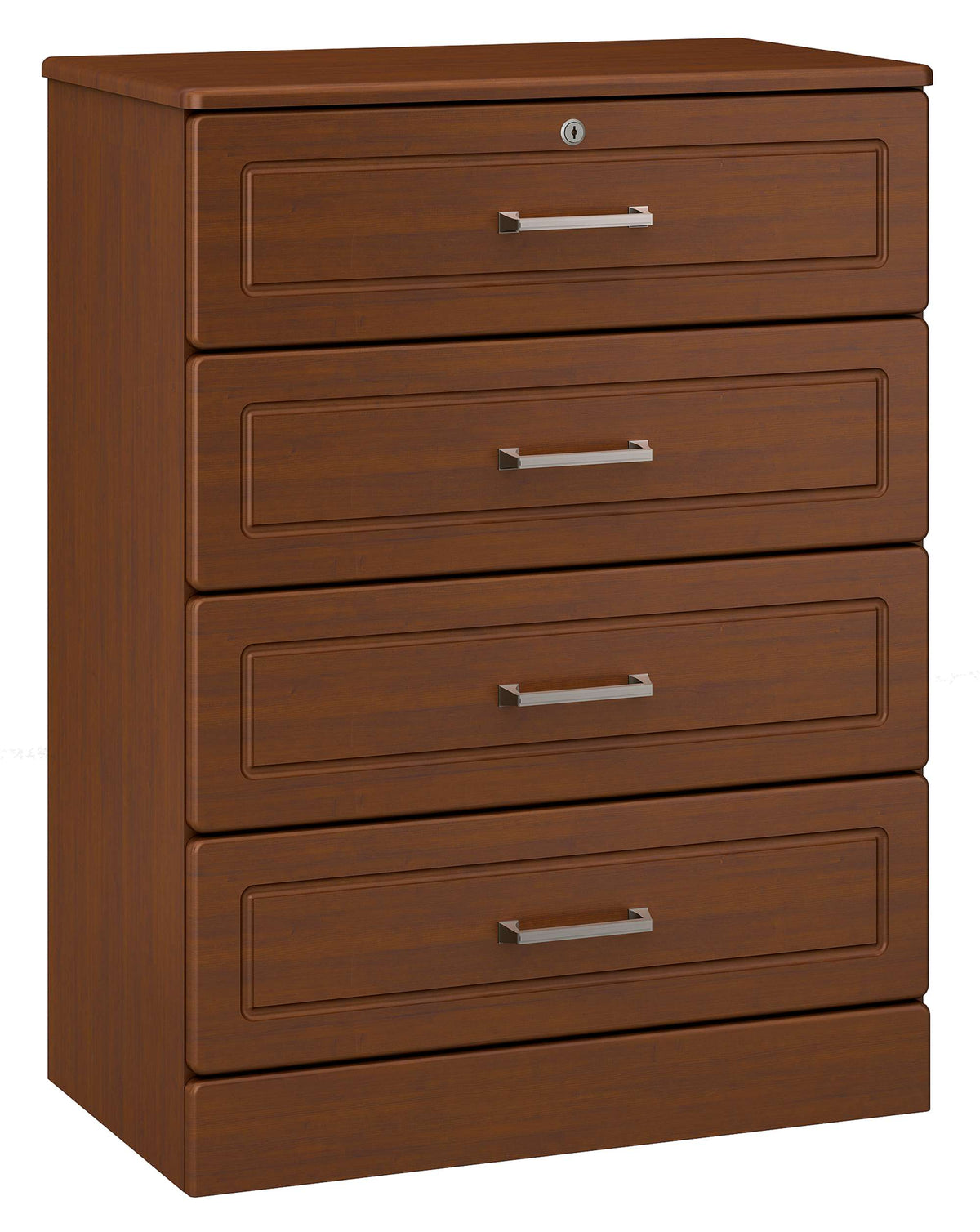 FOUR DRAWER CHEST WITH LOCK — Hekman Contract